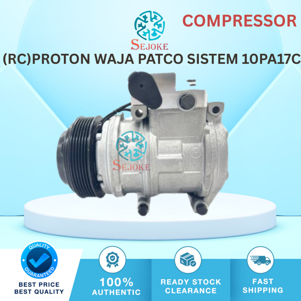 Aircond Compressor 17C Proton Waja Patco System Modified to Denso ...