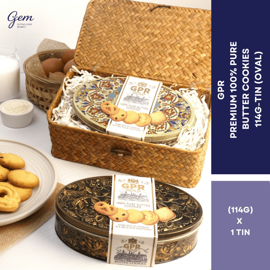 GPR Premium 100% Pure Butter Cookies Halal /Gifting/Central Asia Design ...