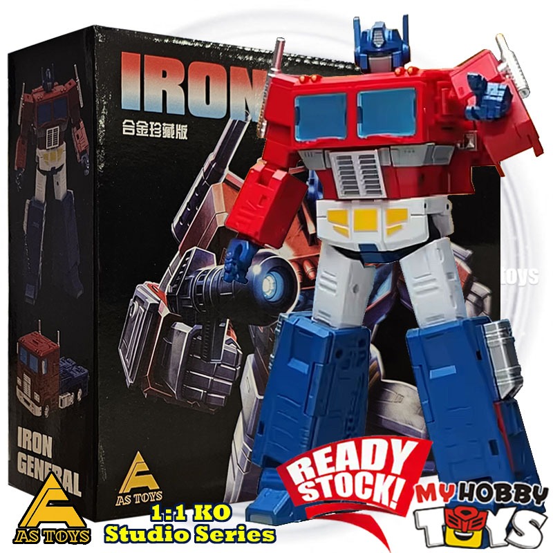 AS Toys Transformable Robot - AS08 Iron General ( 1:1 KO SS86 Optimus ...