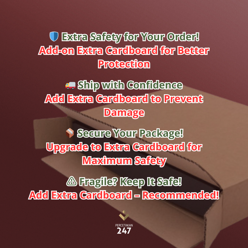 READY STOCK Extra Cardboard for Protection | BOX | Cardboard | 3mm ...