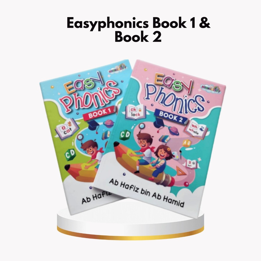 Mommy Happy - Easy Phonics Books | Buku latihan sebutan Bahasa Inggeris ...