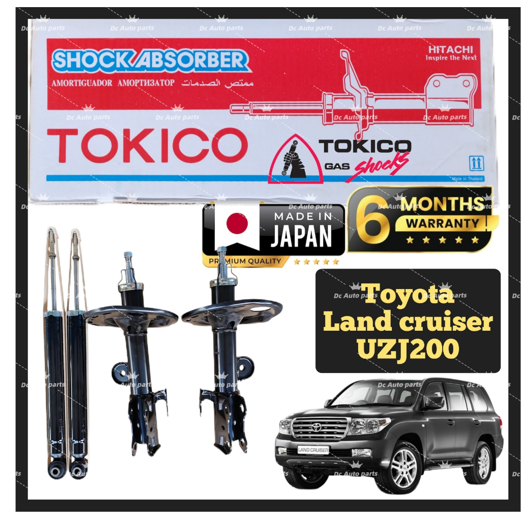 (WARRANTY 6MONTH) TOKICO JAPAN SHOCK ABSORBER TOYOTA LAND CRUISER ...