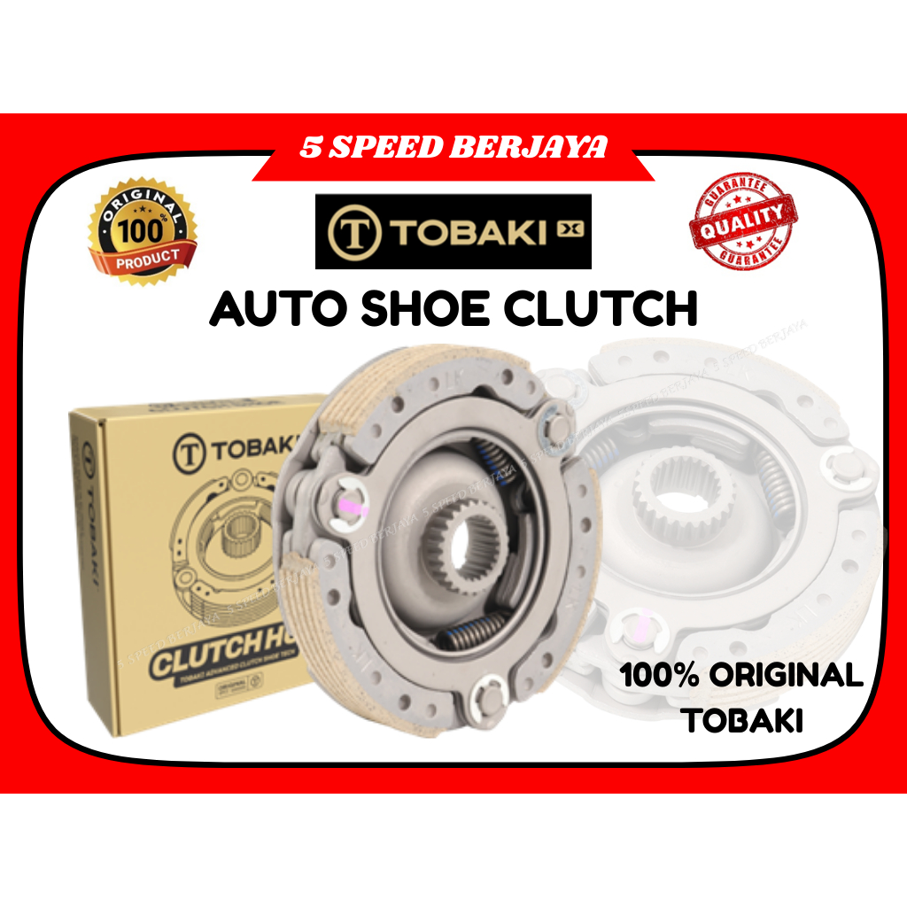 TOBAKI AUTO SHOE CLUTCH HUB ASSY EX5 WAVE125 EX5 DREAM CLASS1 WAVE100 ...