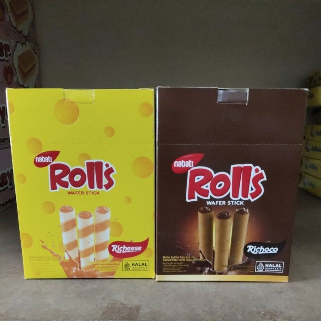 Nabati Roll's Wafer Stick-120g x (20pcs/pcs@6g) | Shopee Malaysia