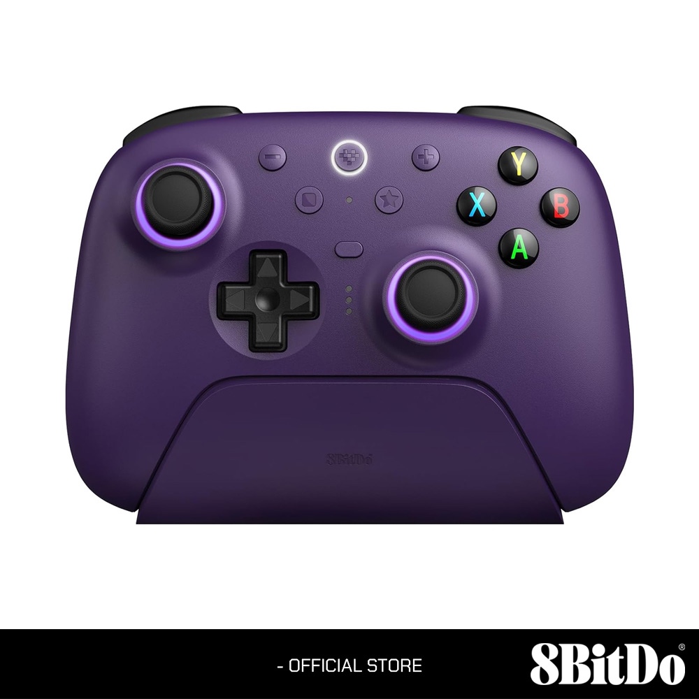 8Bitdo Ultimate 2 2.4Ghz Wireless Controller - Purple Edition [Pc ...