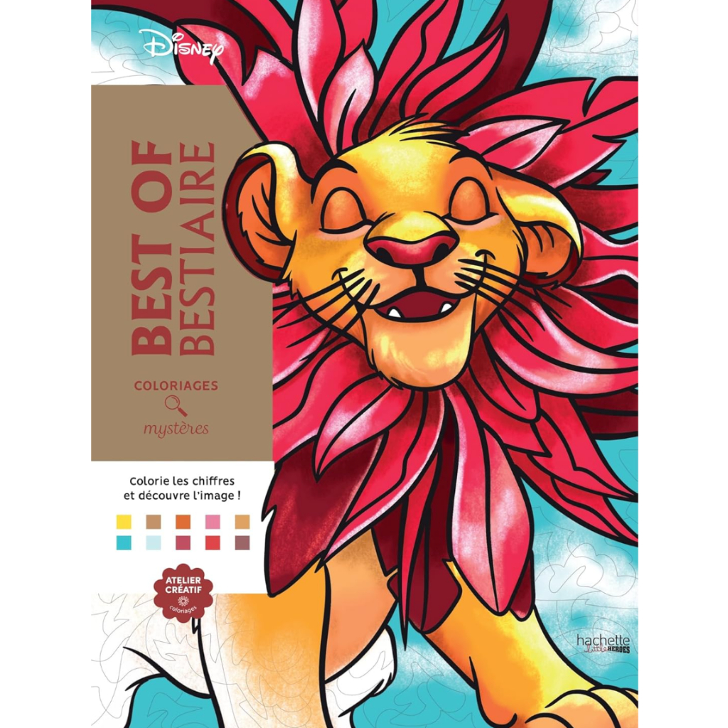 [PDF] Disney Mystery Coloring Pages - Best of Bestiary (Simba) Color by ...