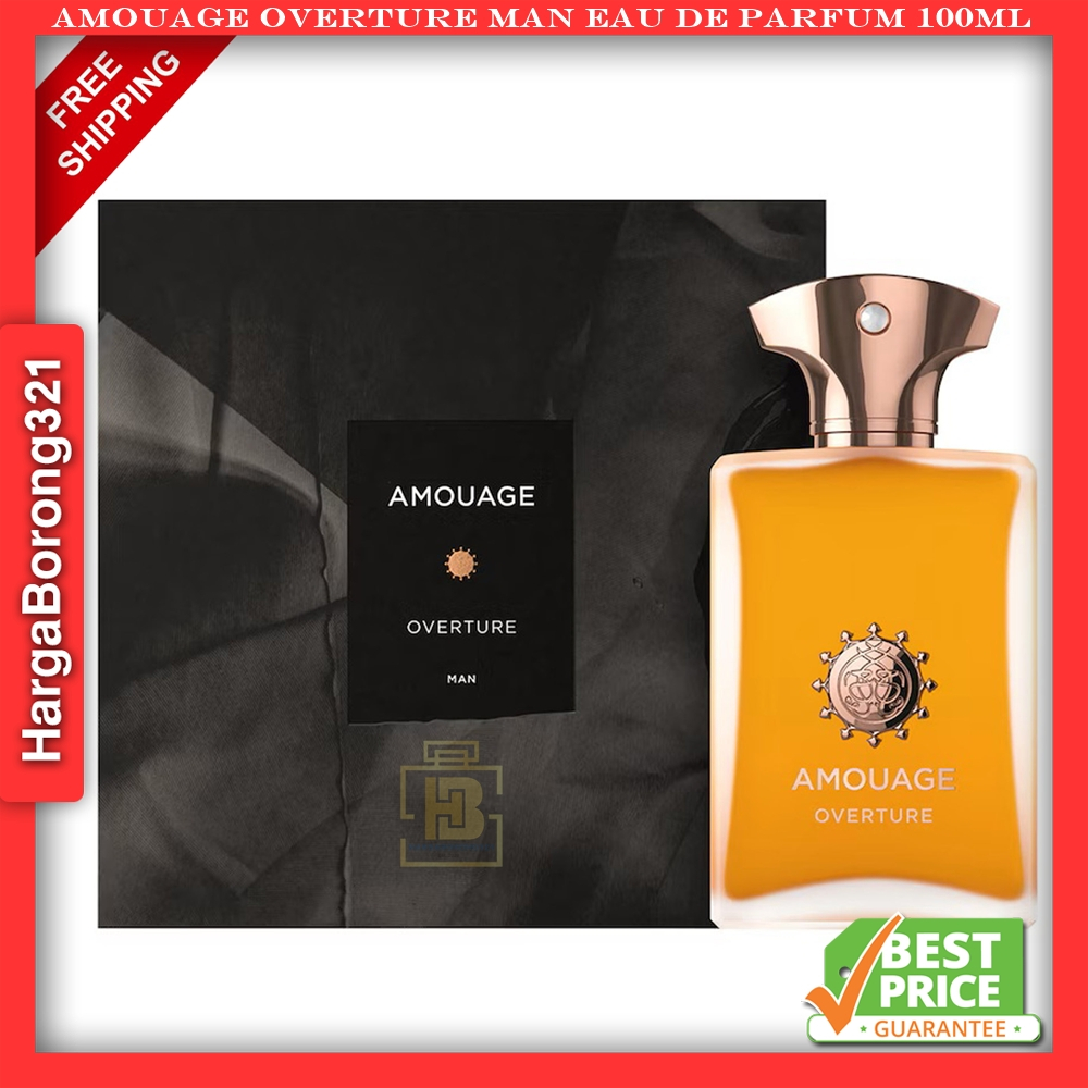 💯% Amouage Overture Man Eau de Parfum 100ml for Him | Shopee Malaysia