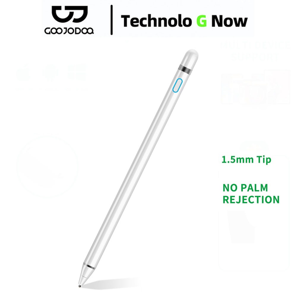 GOOJODOQ Universal Active Stylus Pencil Compatible With Android IOS ...