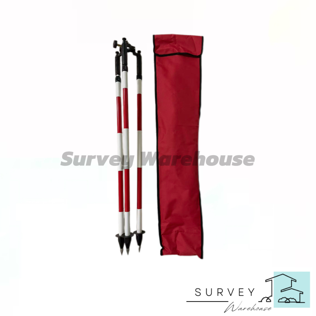 Extendable GPS GNSS Prism Pole Tripod /Surveying Prism Carbon Pole ...