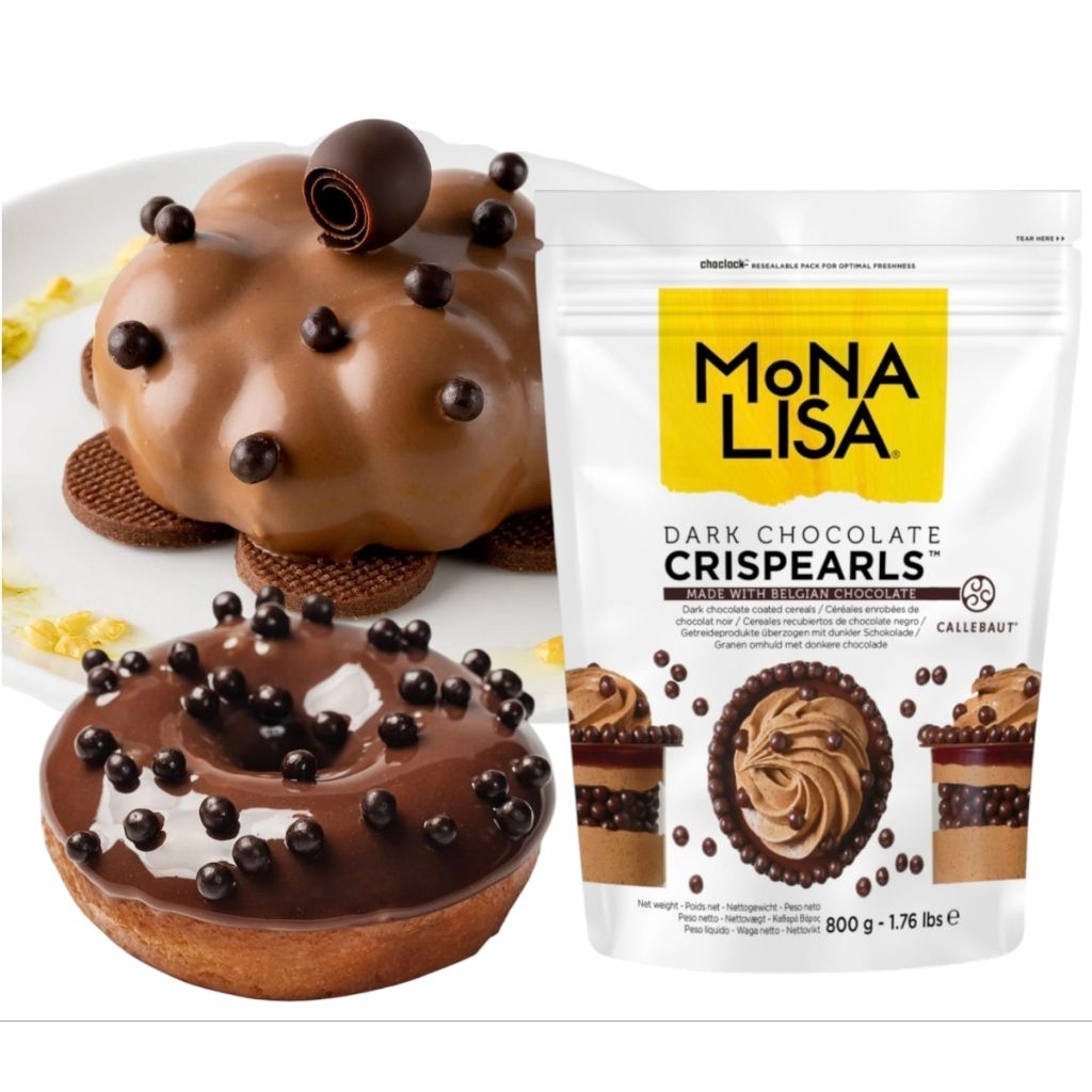 MoNA LISA – Dark Chocolate Crispearls 800g, 100g Halal | Shopee Malaysia