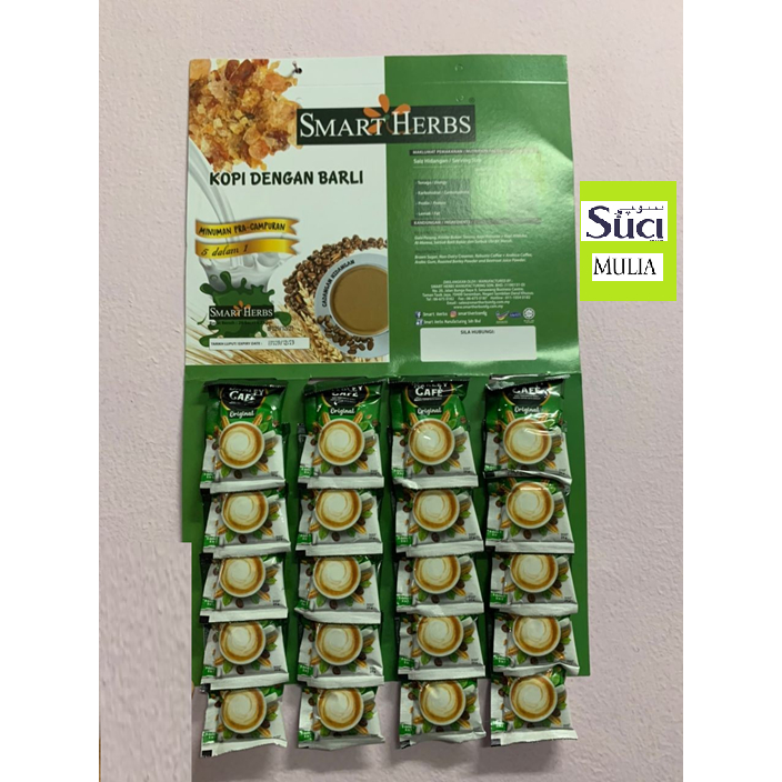 KOPI BARLI SMART HERBS ORIGINAL PAPAN (20 Sachet) | Shopee Malaysia