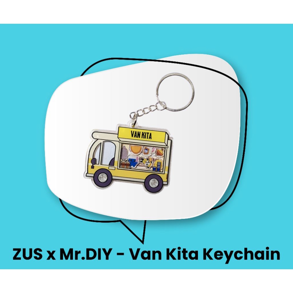 [𝐍𝘖𝑻 𝐹𝑂𝙍 𝗦𝘈𝐿𝘌] ZUS x Mr.DIY - Van Kita Keychain Kita-Kita Series ...