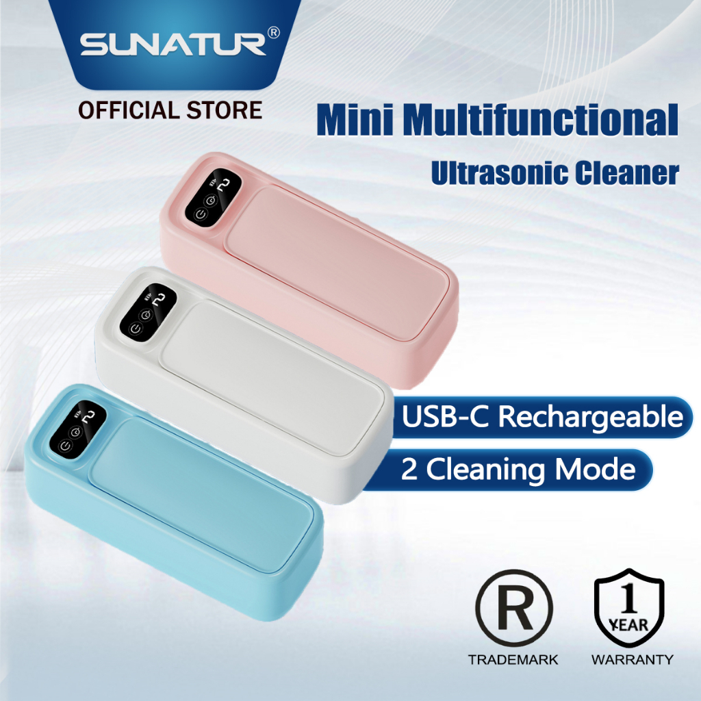 Multifunctional Ultrasonic Cleaner Portable Mini Jewelry Glasses ...