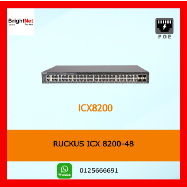RUCKUS ICX 8200-48 Entry-Level+ Access 48 Ports 1G Switch | Shopee Malaysia