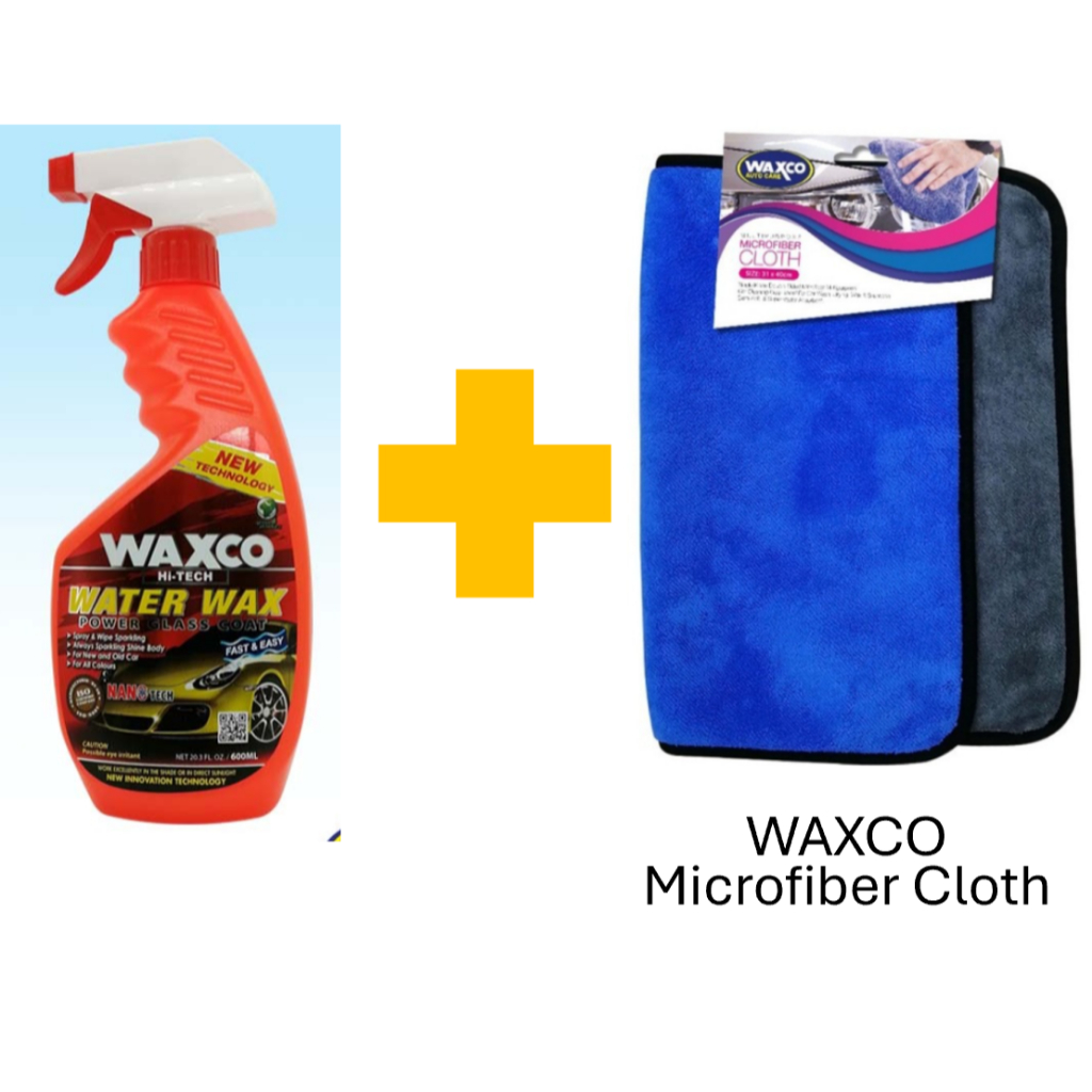 Waxco Water Wax Spray (600ml) | Shopee Malaysia