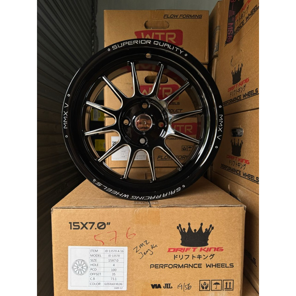 Rim baru Saiz 15 pcd100 Myvi/Viva/Saga/Wira/Honda/Toyota | Shopee Malaysia