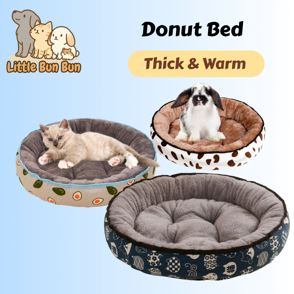 Pet Bed Japanese style Donut Bed- tilam tidur kucing Rabbit cat dog ...