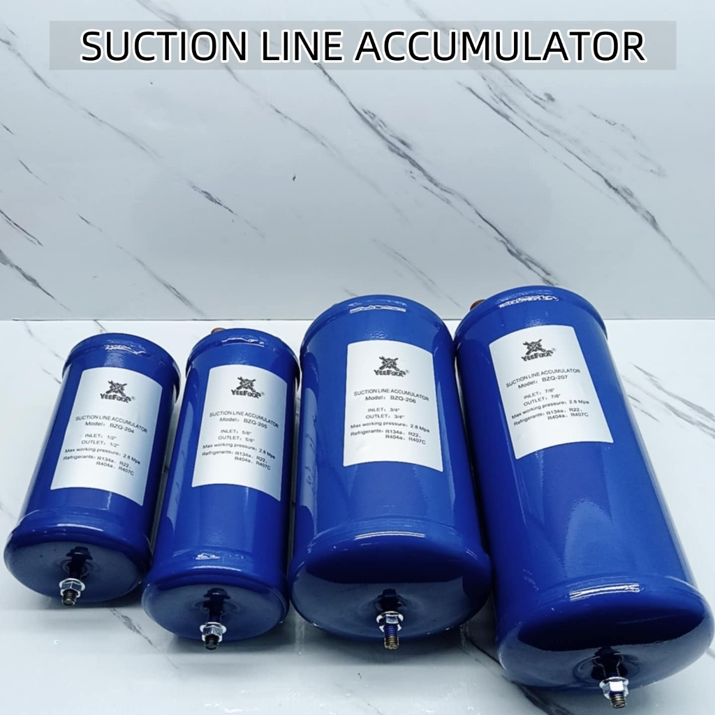 Suction Line Accumulator/Oil Separator [12 16 19 22 25 28 35 42 54 MM ...
