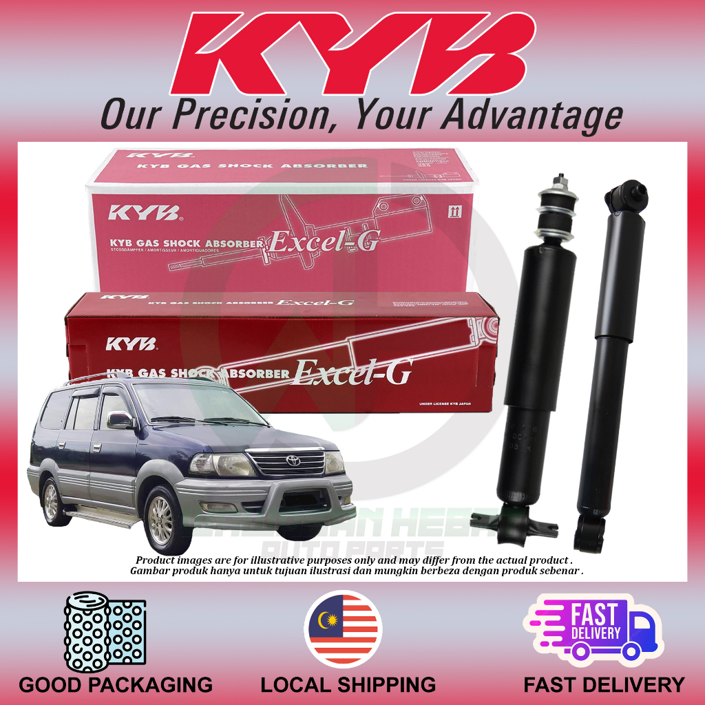 Toyota Unser Front / Rear Premium Oil , Excel G Gas Shock Absorber KYB KAYABA | Shopee Malaysia