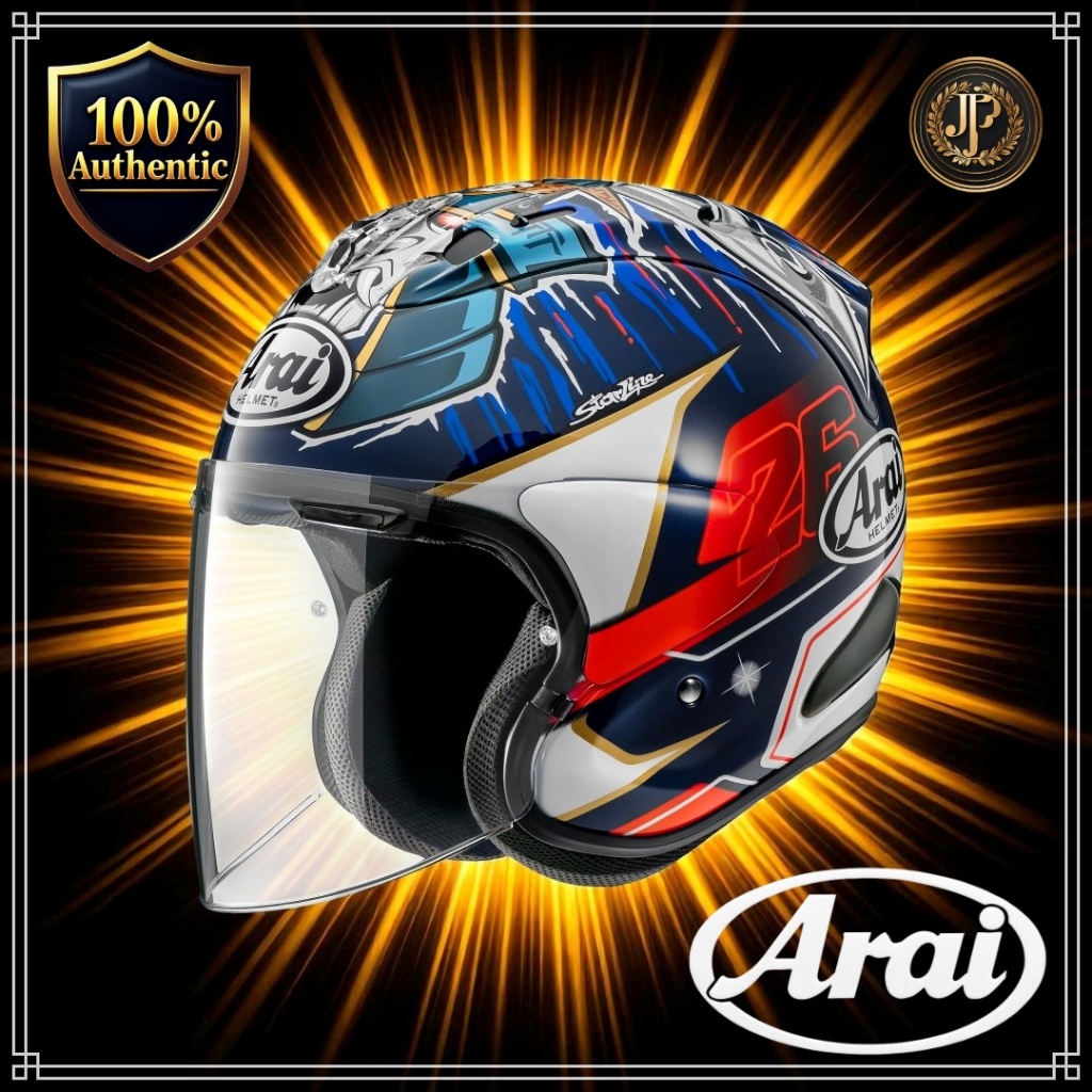 Arai Jet VZ-Ram PEDROSA SHOGUN Genuine product, safe and high quality(R ...