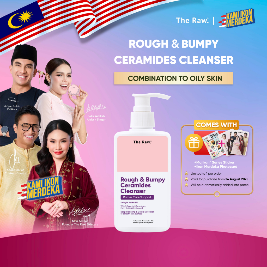 RBCC - The Raw. Rough & Bumpy Ceramides Cleanser 150g/80g | Shopee Malaysia