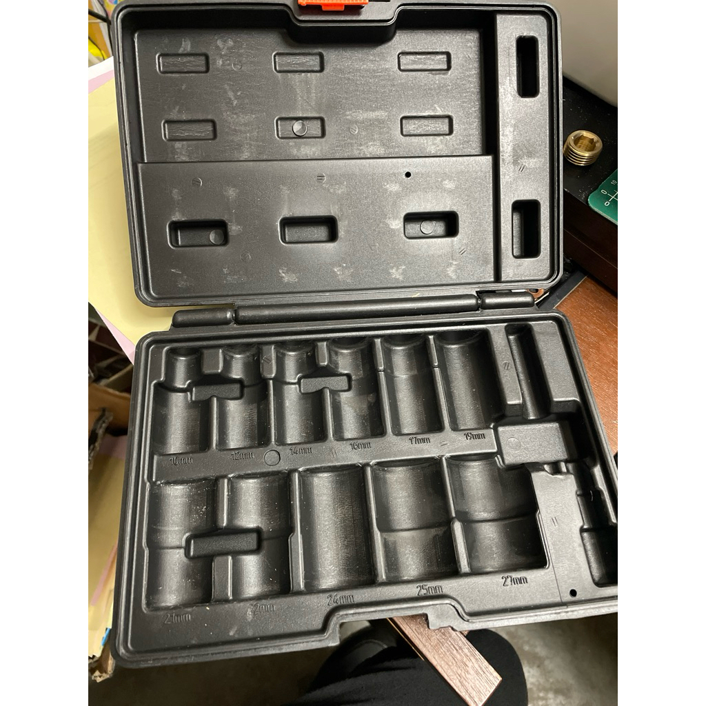 EMPTY TOOL BOX 10 12 14 16 17 19 21 22 24 25 27mm | Shopee Malaysia