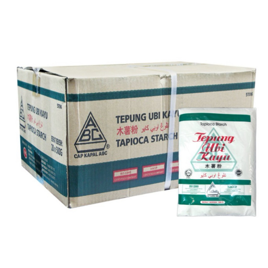 CAP KAPAL ABC TEPUNG UBI KAYU 20*500G | Shopee Malaysia