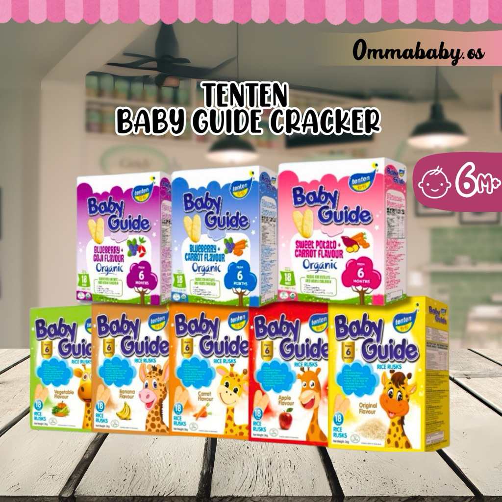 Tenten Baby Guide Organic Rusks Cracker for baby teething start eat ...