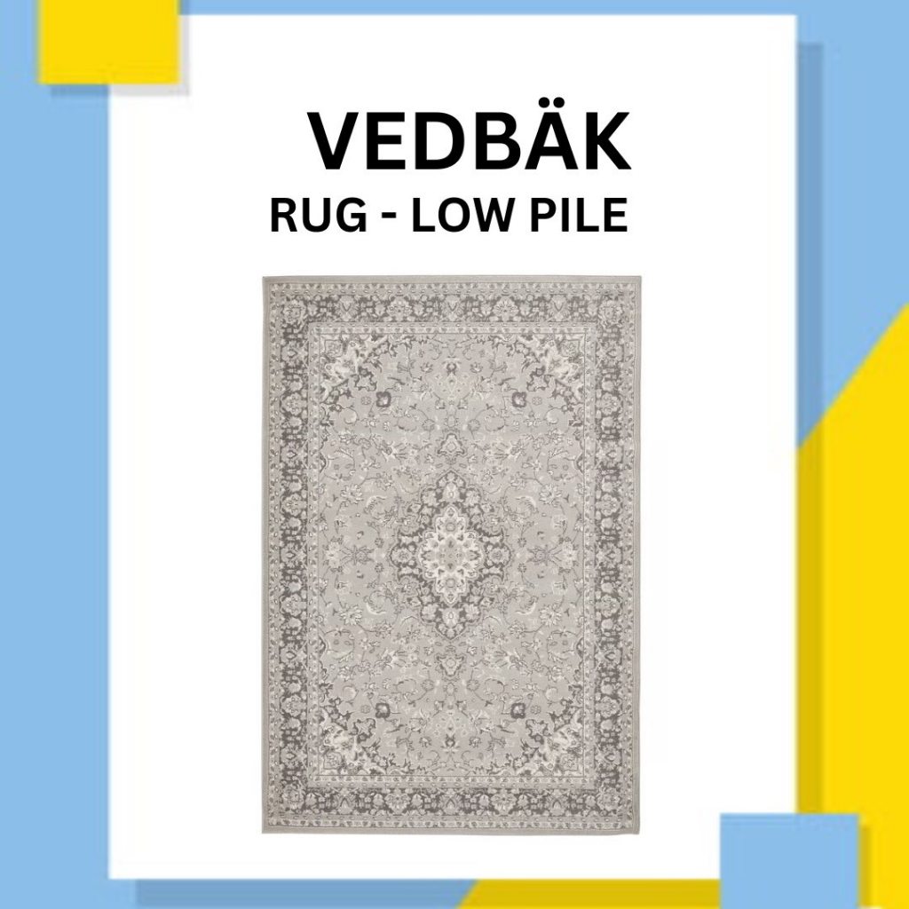 VEDBÄK / VEDBAK Rug ( Low Pile ) | Shopee Malaysia