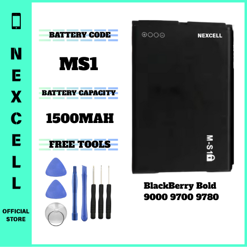 NEXCELL Bateri Serasi untuk Blackberry Bold 9000 9700 9780 Battery ...