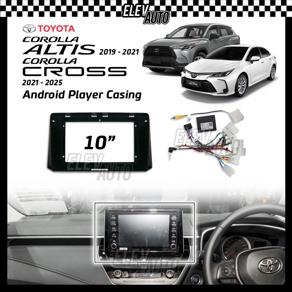 Toyota Corolla Altis 2019 - 2021 Corolla Cross 2021 - 2025 Android ...