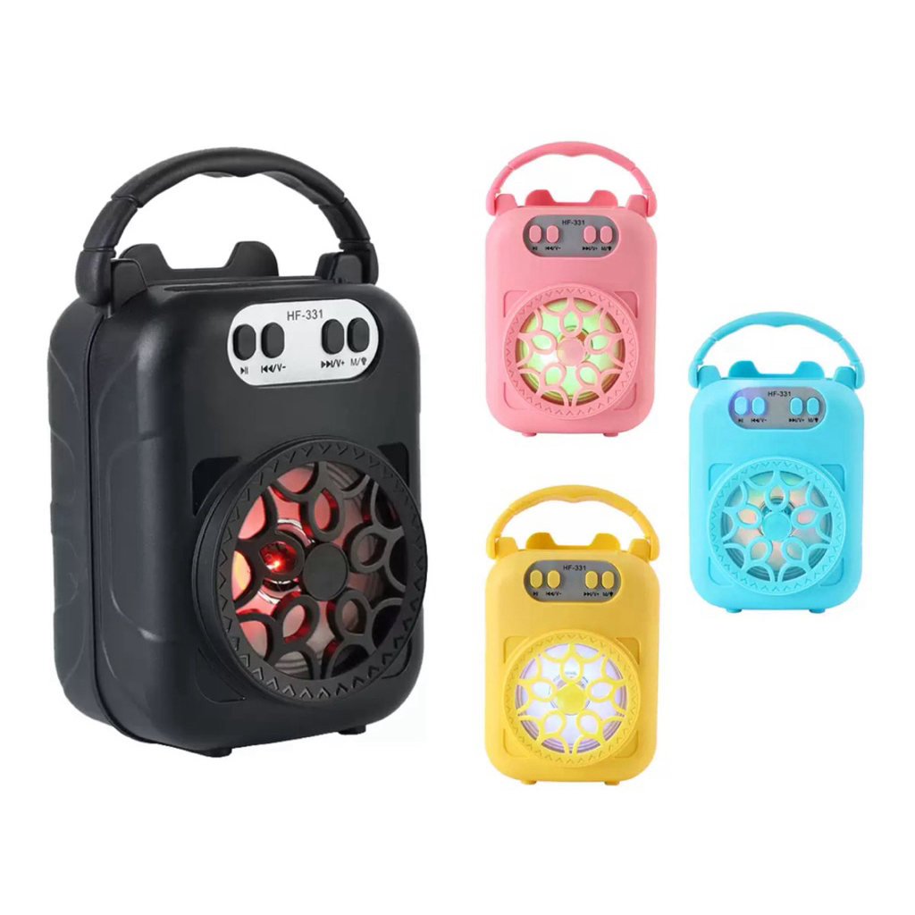 Speaker Mini Radio USB SD CARD FM Radio Portable Bluetooth V5.0 LED ...