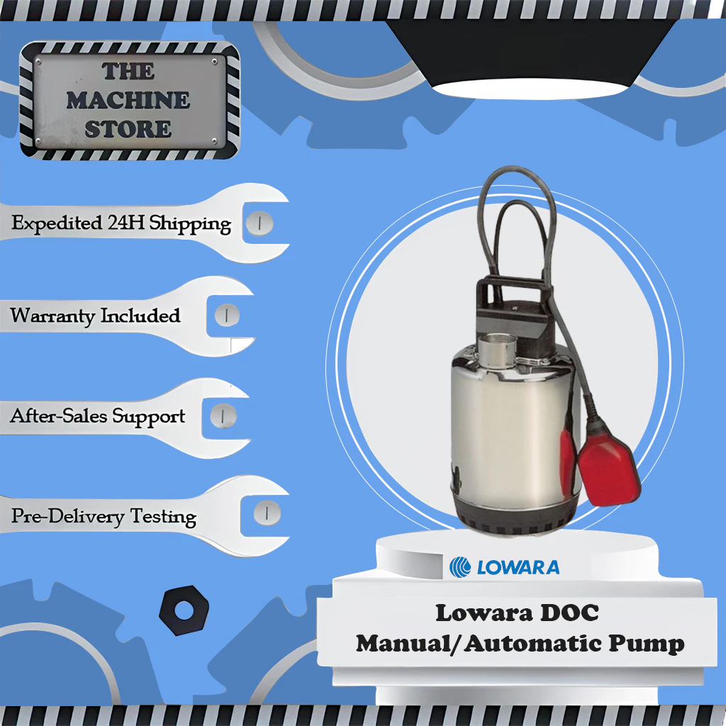 Lowara DOC 7 Automatic Submersible Pump (230V) with Float switch Garden ...