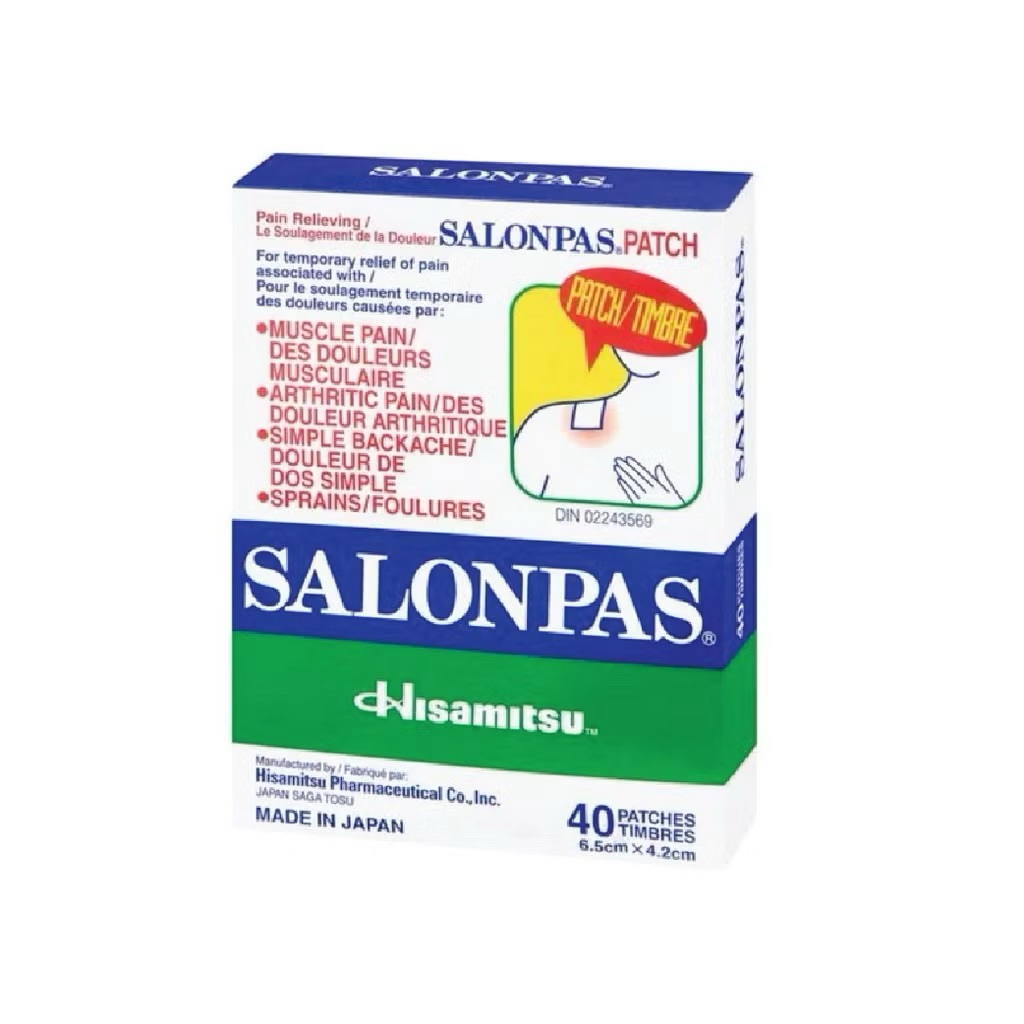 Hisamitsu Salonpas Patch 40s | Pain Relieving Patch | Shopee Malaysia