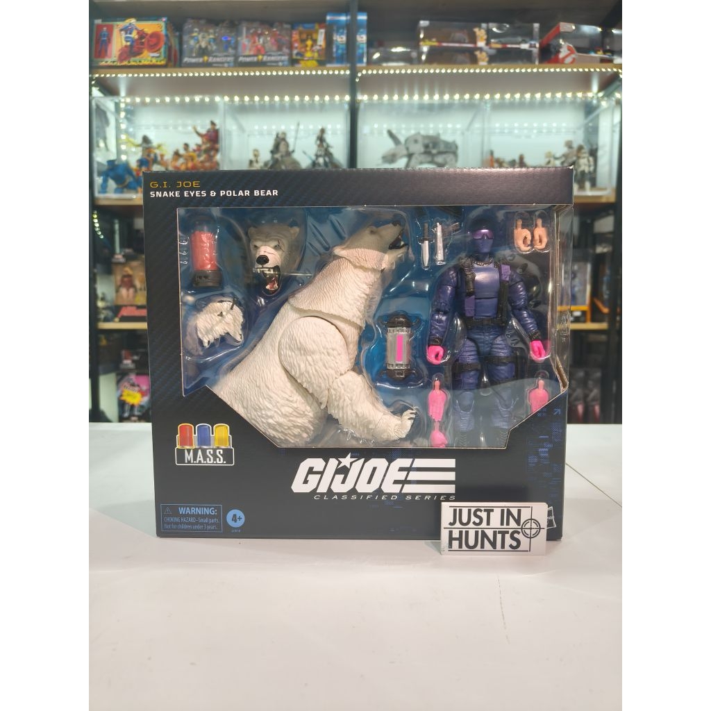 GI JOE Classified Series 6"Inch Snake Eyes & Polar Bear | Shopee Malaysia