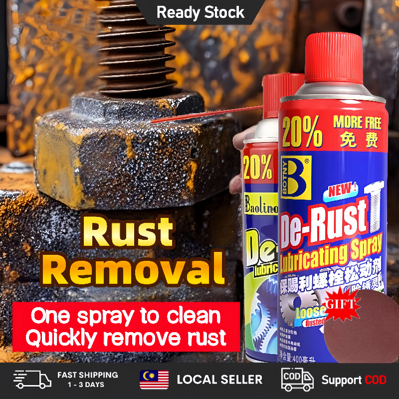400mlAnti Rust Dpray For Metal Rust Super Heavy Duty Rust Remover ...