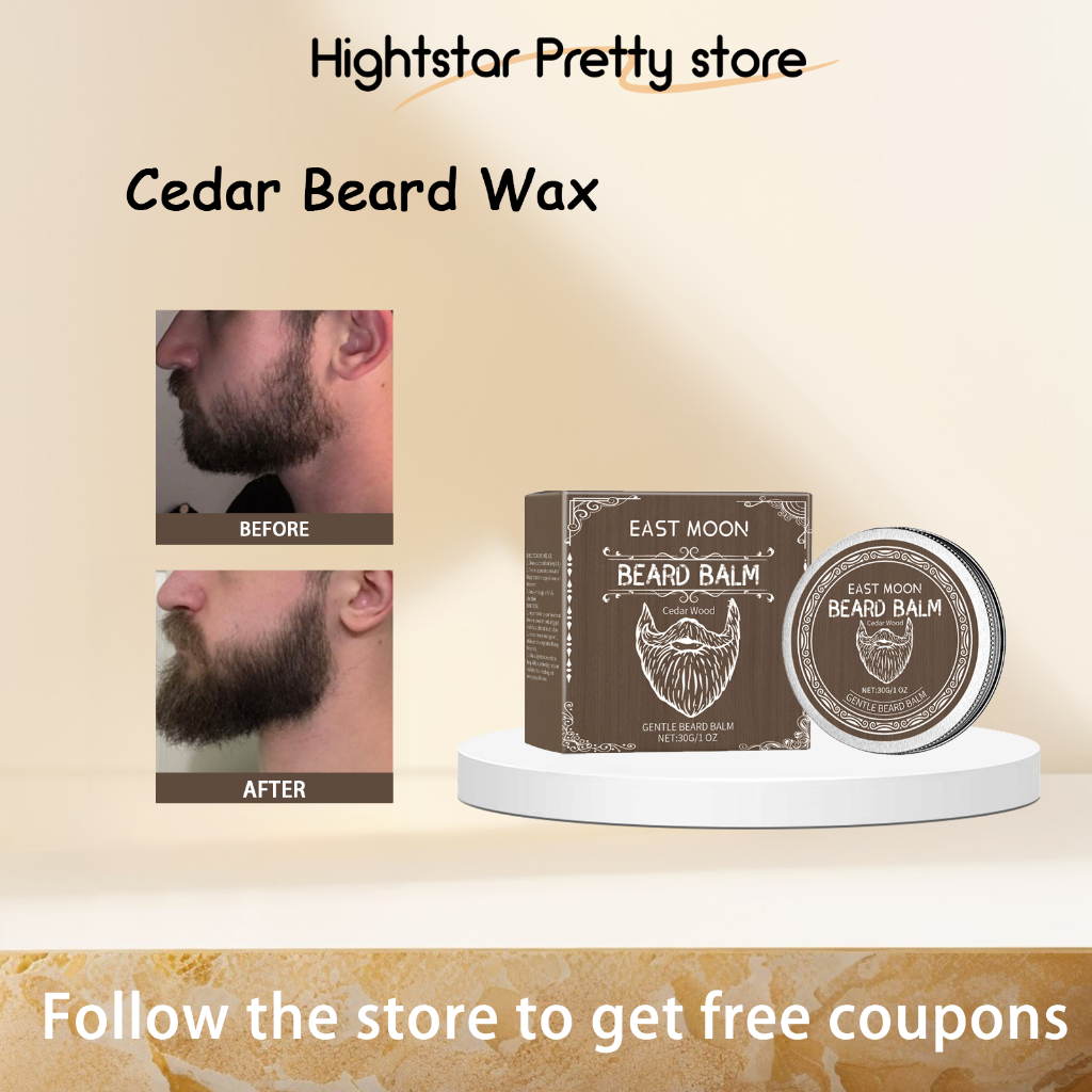 Cedar Beard Balm Men's Beard Balm Beard Styling Men's Cedar Beard Wax ...