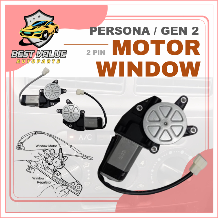 PROTON GEN2 GEN 2 PERSONA SAGA WAJA POWER WINDOW MOTOR MOTO CERMIN ...