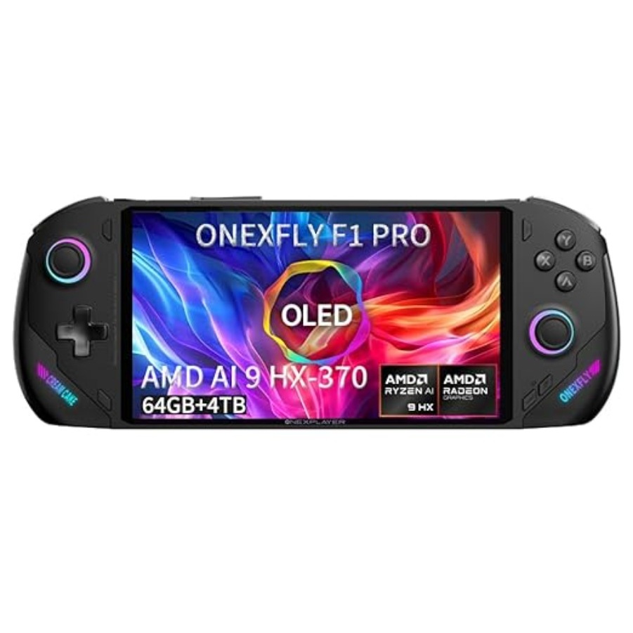 ONEXPLAYER Onexfly f1 PRO OLED 144HZ VRR Ai9 hx370 890m 64GB 4TB PCIE4 ...