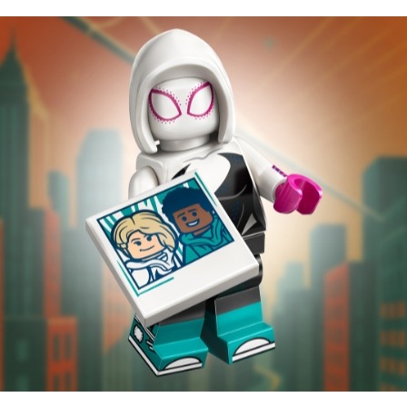Lego 71050 Marvel Spider-Man Across the Spider-Verse CMF No 4 - Gwen ...