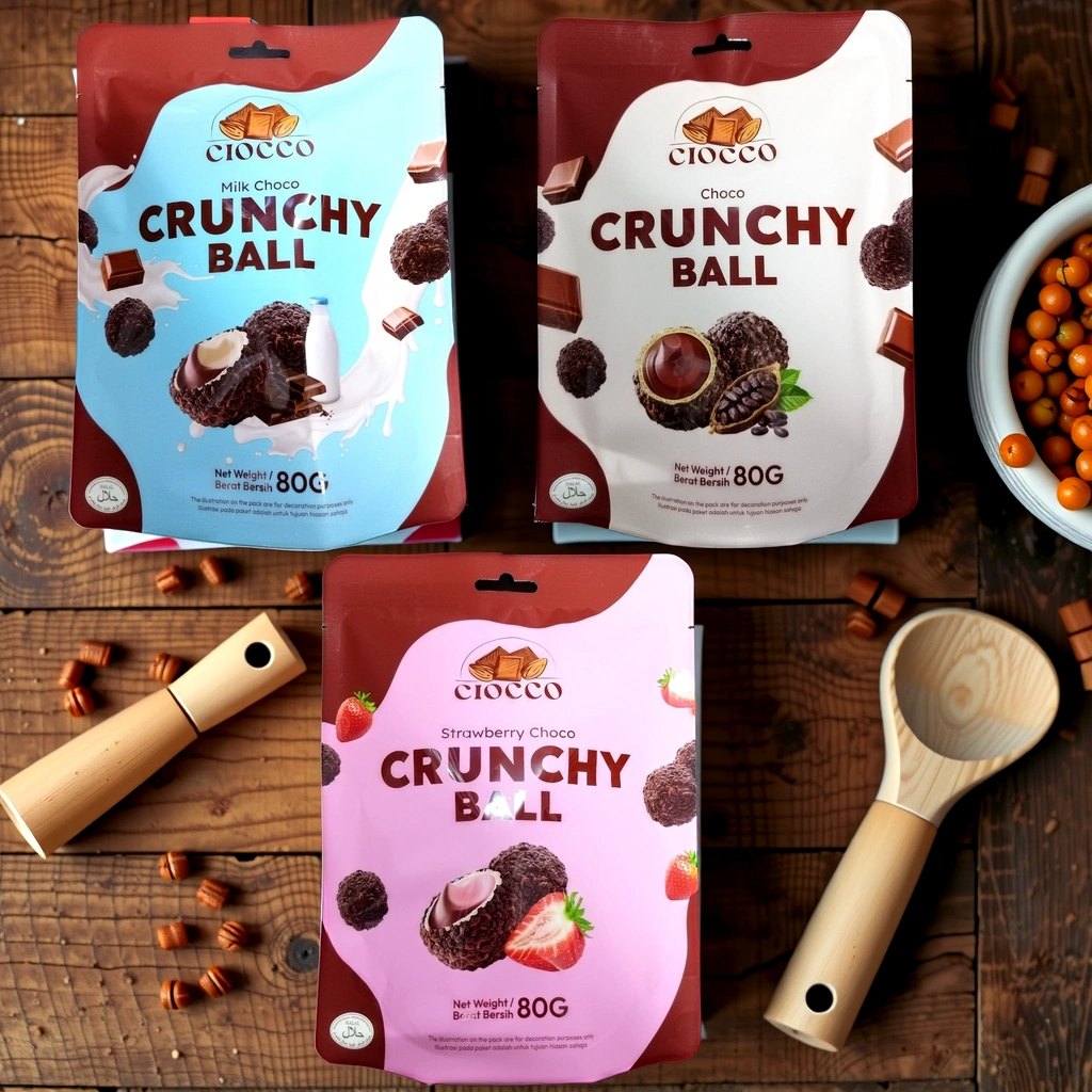 Ciocco Cookie Coated Chocolate – Crunchy & Creamy Milk Chocolate ...