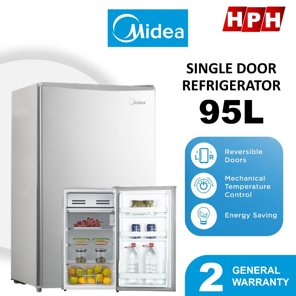 Midea 95L Single Door Fridge / 50L Mini Bar Refrigerator Fridge ...