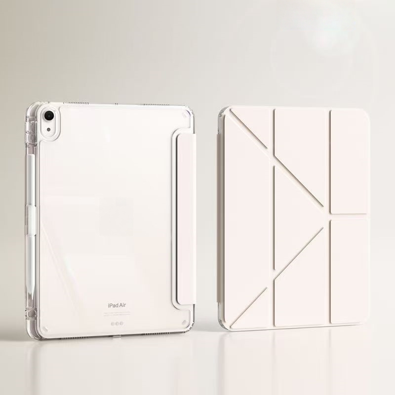 For iPad Case With Pencil Holder 11th A16 10th Air7 M3 2025 Pro11 2024 ...