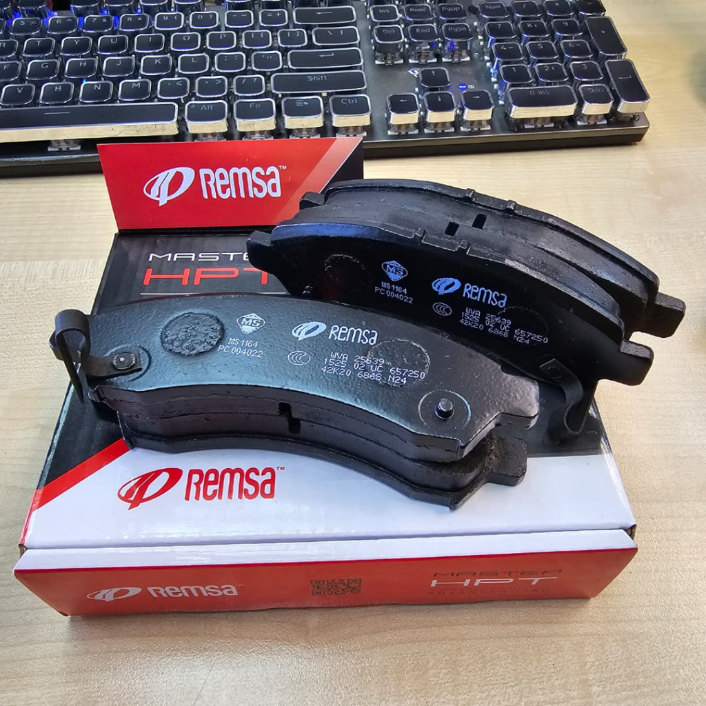 REMSA Brake Pad Front/ Depan - Perodua Axia / Bezza / Myvi 2nd Gen Lagi ...