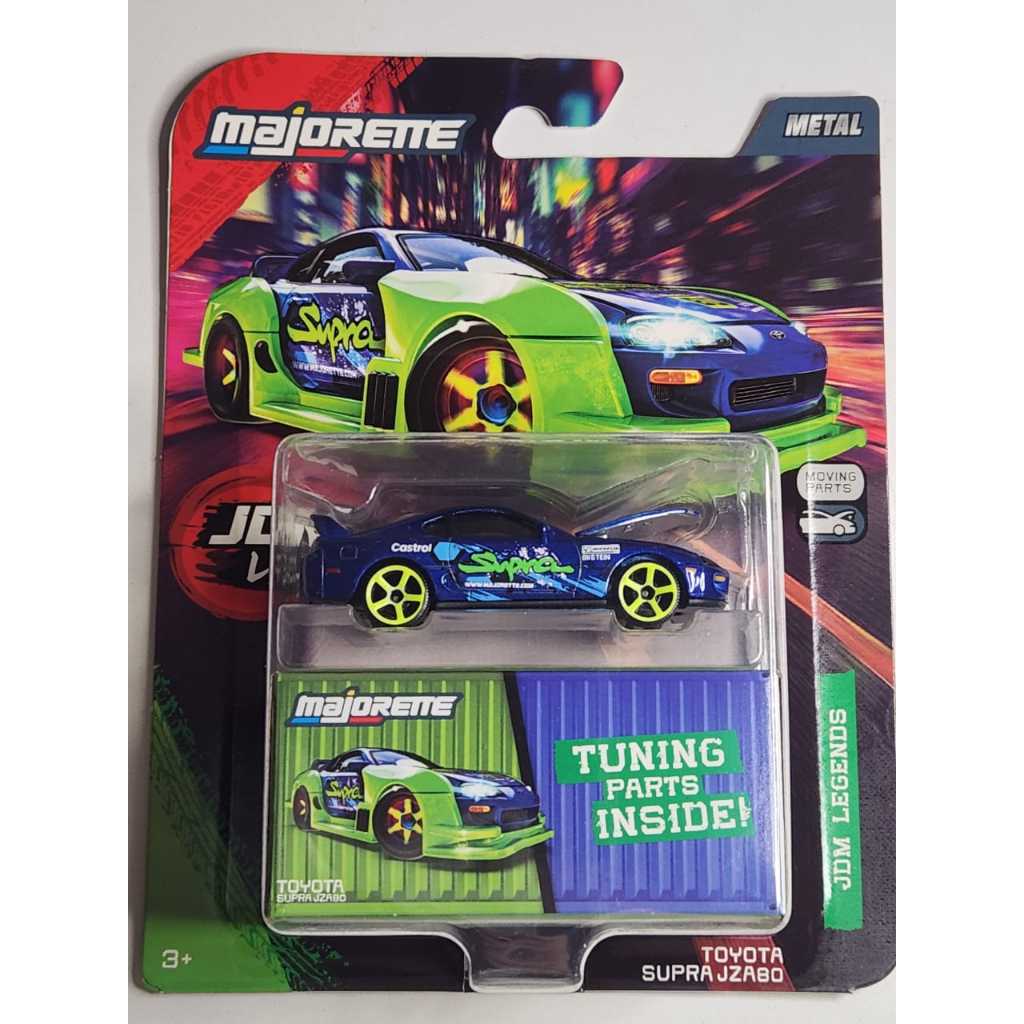 Majorette JDM Legends Tuning Parts Toyota Supra JZA80 | Shopee Malaysia