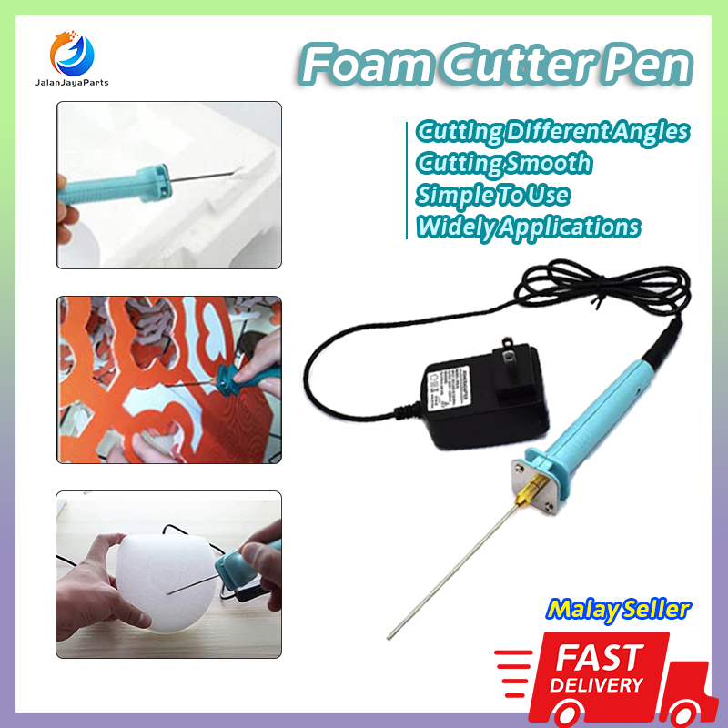 Electric Foam Styrofoam Cutter Hot Wire With Plug Adapter Foam Cutting ...