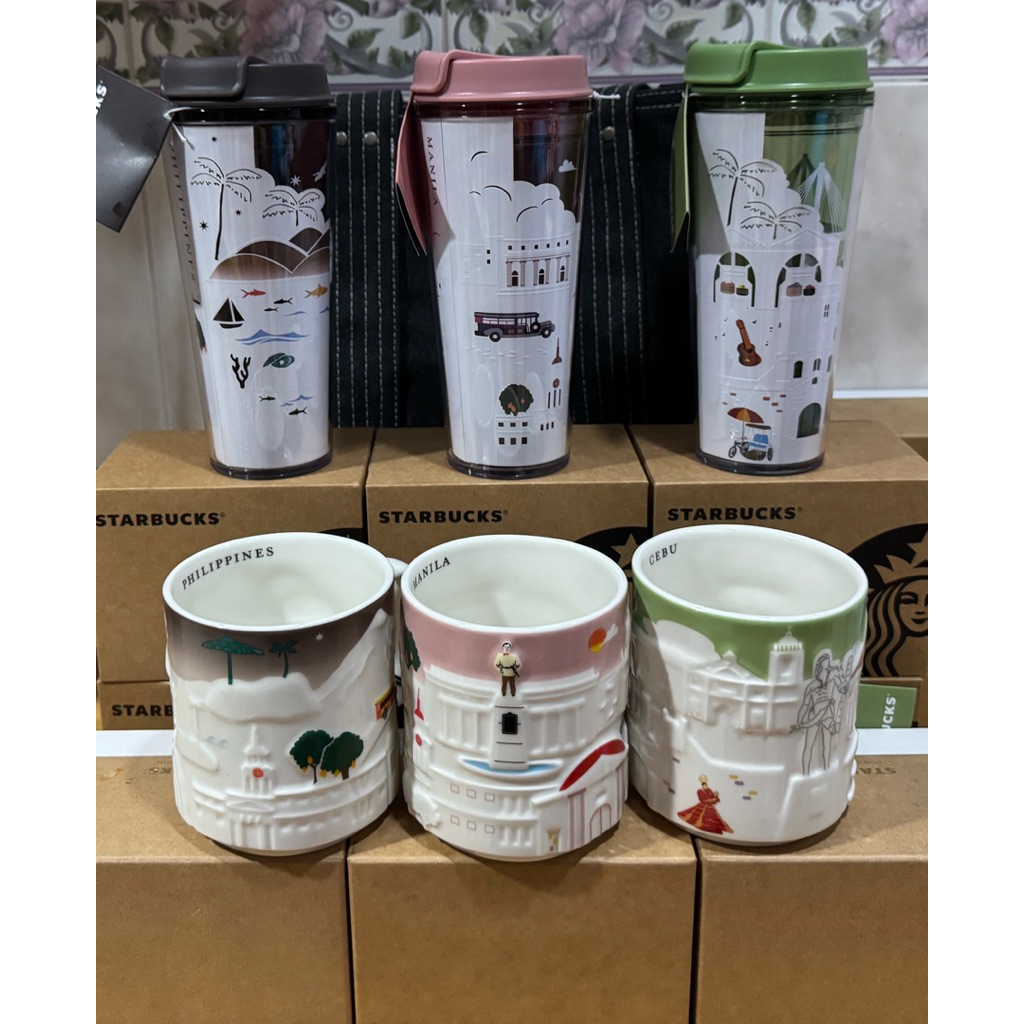Starbucks Philippine/Manila/Cebu Limited Edition 16oz Relief Mug ...