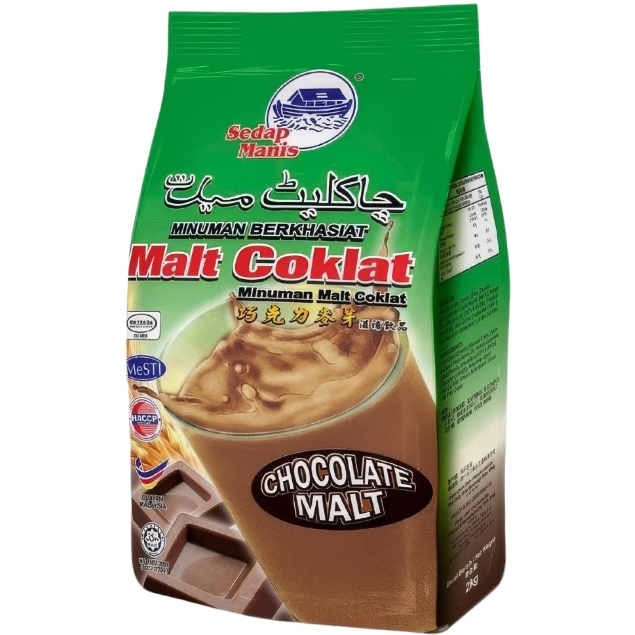 Malt Coklat Minuman Berkhasiat SEDAP MANIS Chocolate Malt 1.8Kg ...
