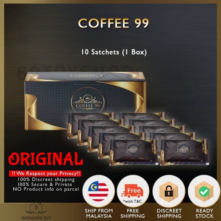 Original Coffee 99 Malaysia Kopi Kuat Strong Easy-Brew / Arabica Coffee ...