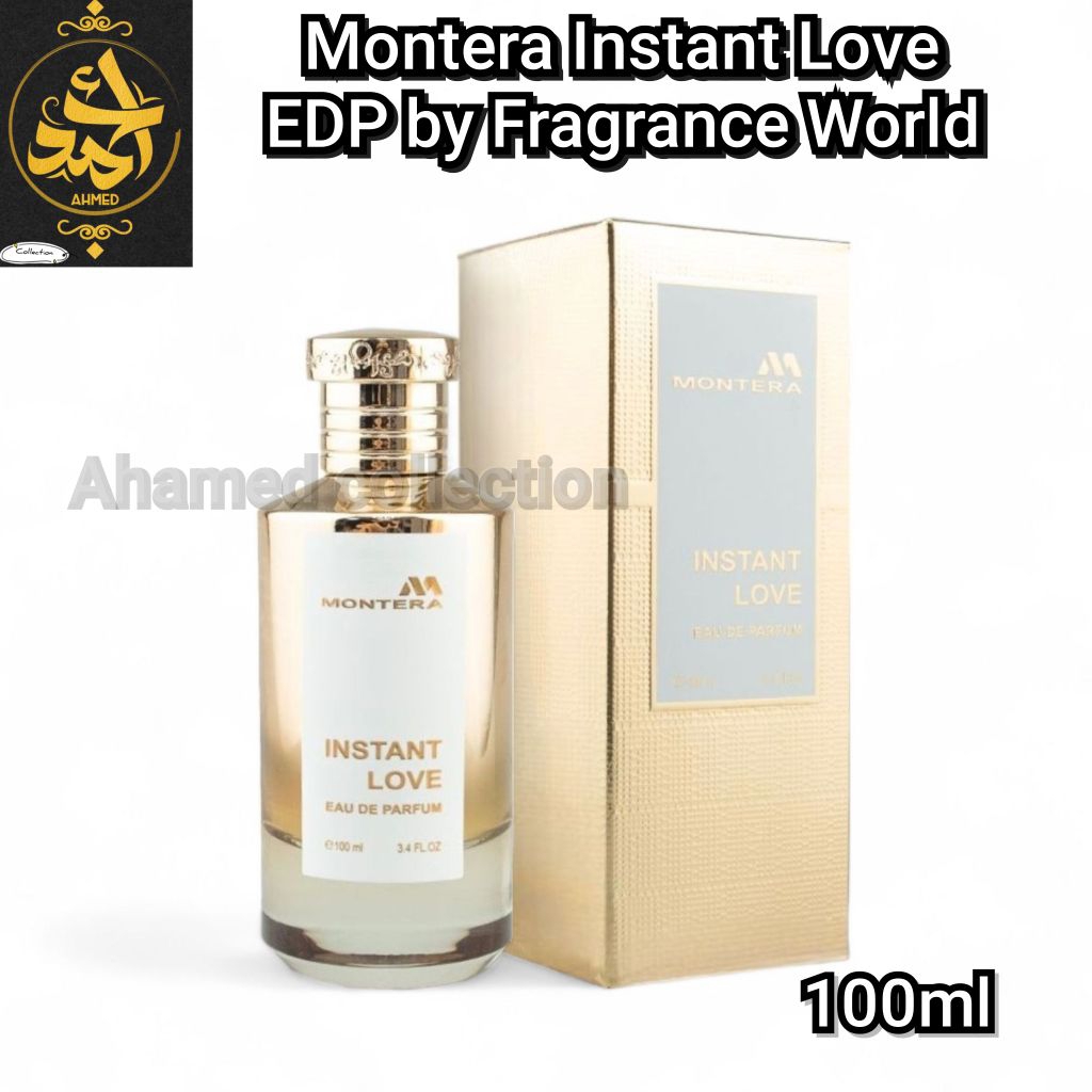 Montera Instant Love Perfume 100 ml by fragrance world | Shopee Malaysia